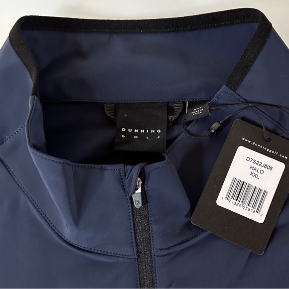 Dunning Golf | Jackets & Coats | Dunning Golf Wind Jacket Xxl Halo Navy ...